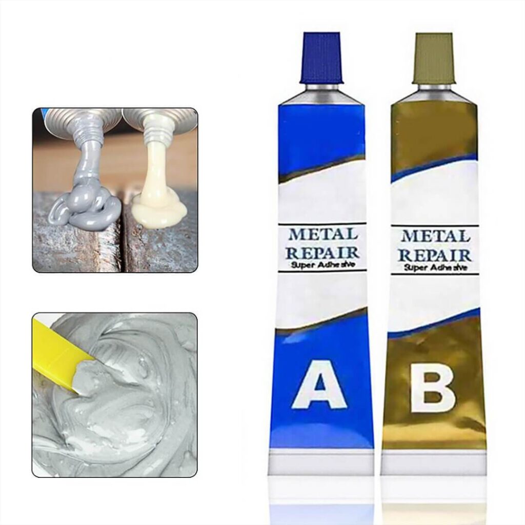 Industrial Heat-resistant Cold Welding Metal Repair Paste, Welding Glue ...