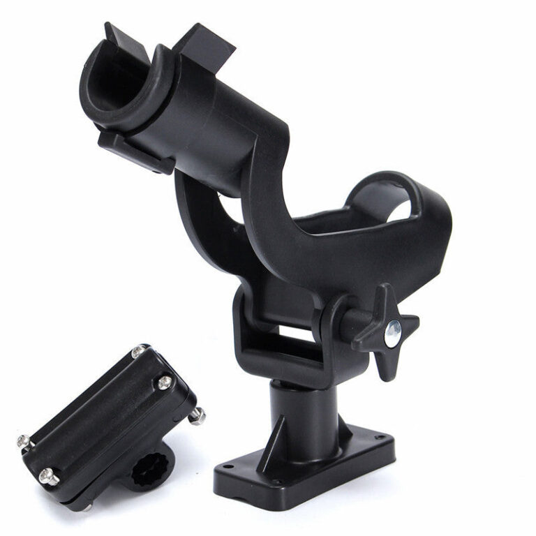 360 Rotation Fishing Rod Holder Fixed Holder Adjustable Boat Fence ...