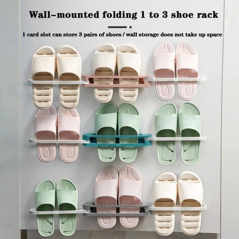 3-In-1 Drill-Free Slippers Rack – xfixing.com